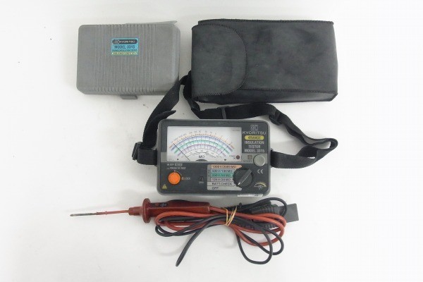 U368-S11-1431 KYORITSU 共立 3315 4レンジ絶縁抵抗計 現状品③(電気計測器)｜売買されたオークション情報 ...