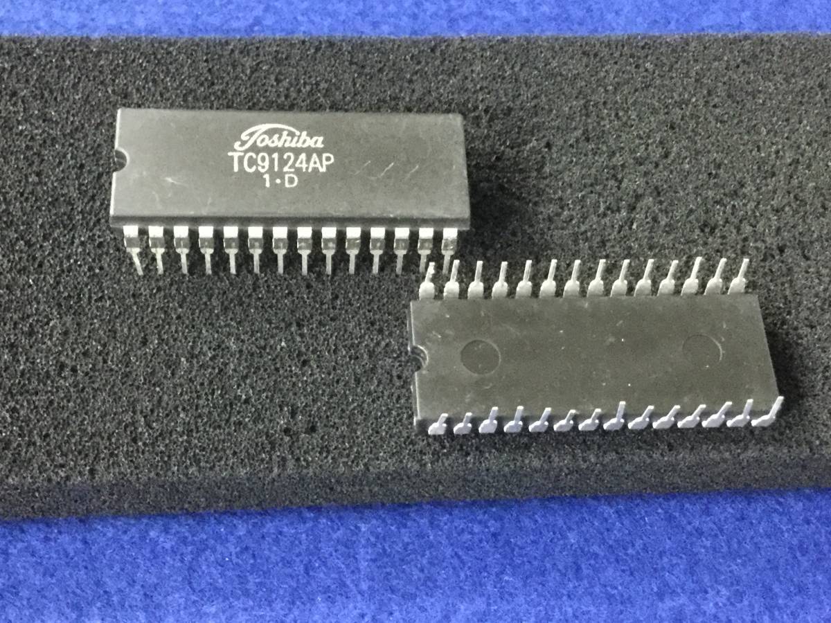 TC9124AP 即送 東芝 AM/FM シンセサイザー コントローラー IC V7010 311PrK/182544 TOSHIBA AM ...