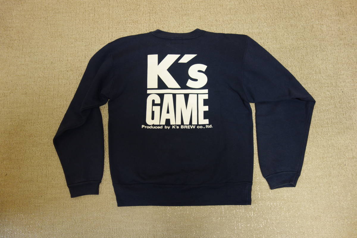 K's GAME ケーズゲーム スエット トレーナー 当時物 レア品 岩城滉一 プロデュース バイカー Z系 旧車(その他)｜売買されたオークション情報、yahooの商品情報をアーカイブ公開 ...