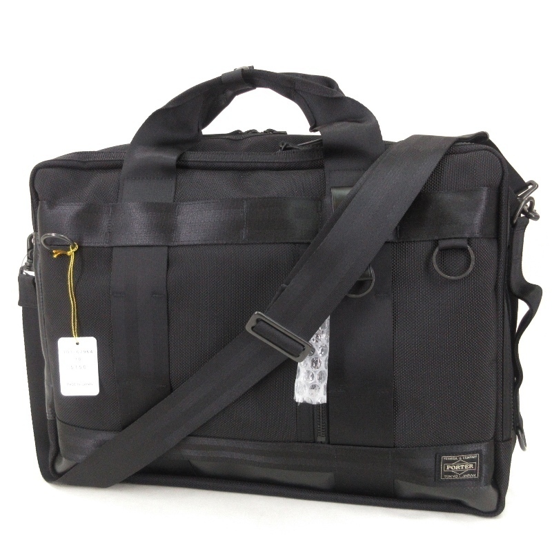 ￥1 PORTER ポーター ブリーフケース HEAT ヒート 3WAY ビジネスバッグ バックパック 703-07964 ブラック 黒 60006591(ブリーフケース、書類かばん)｜売買さ ...