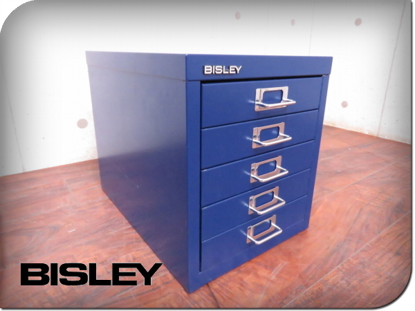 BISLEY/ビスレー イギリス 高級 BASICシリーズ 2/5 - A4 キャビネット 5段ドロワーチェスト/キャビネット sww1160k(キャビネット、デスクワゴン)｜売買された ...