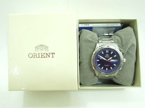 オリエント ORIENT EM7C-C4-B 青文字盤 腕時計 箱入り ノーチェックジャンク品(オリエント)｜売買されたオークション情報 ...