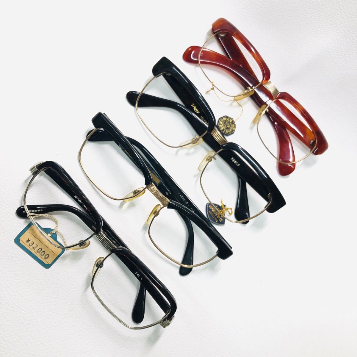 メガネフレーム まとめて 4個 展示品 ブロー ARNOLD Durby KARCH 12KGF リターンフレーム 眼鏡 ヴィンテージ(フルリム)｜売買されたオークション情報、yahooの商品 ...