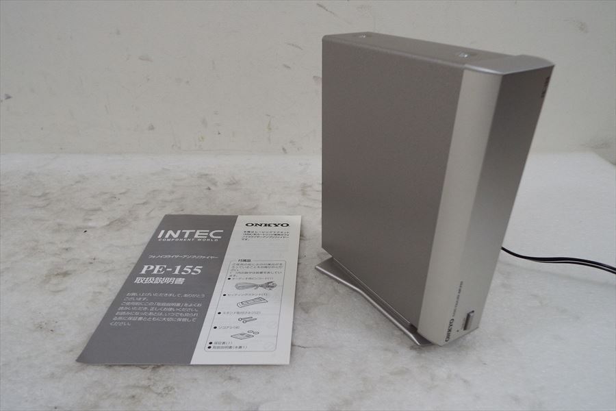 ONKYO オンキョー PE-155 イコライザー 取扱説明書有り 音出し確認済 現状品 201206A2183(イコライザー)｜売買されたオークション情報、yahooの商品情報をアーカイブ ...