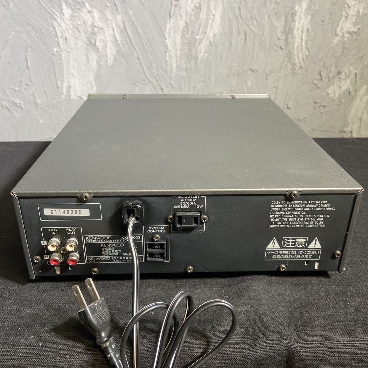 E3-ke KENWOOD KXF-5002 ステレオカセットデッキ ケンウッド 難あり(ケンウッド)｜売買されたオークション情報、yahoo ...