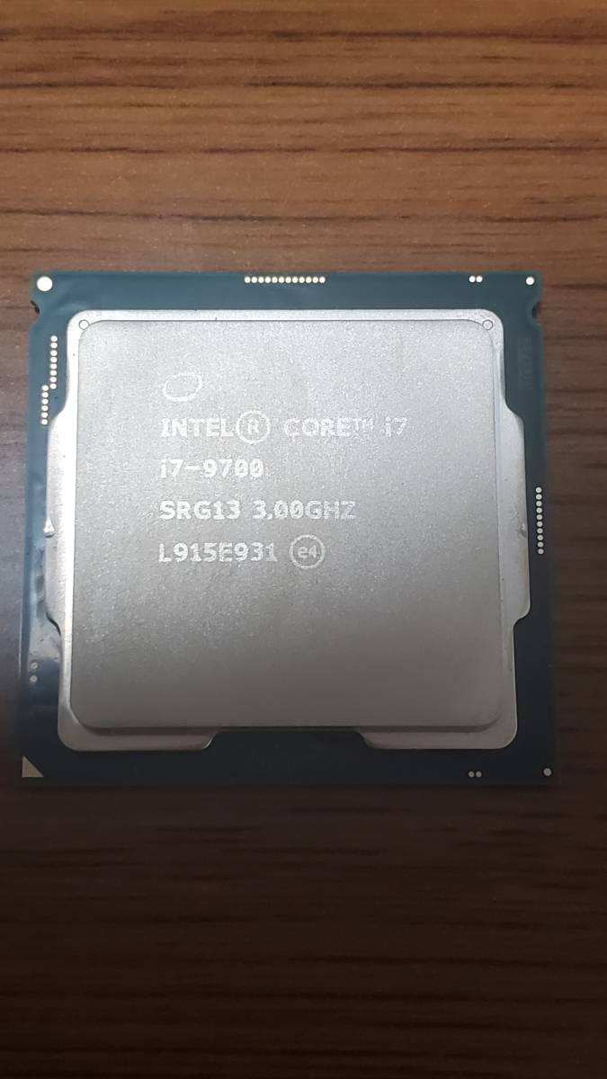 Intel Core i7-9700(Core i7)｜売買されたオークション情報、yahooの商品情報をアーカイブ公開 - オークファン（aucfan.com）