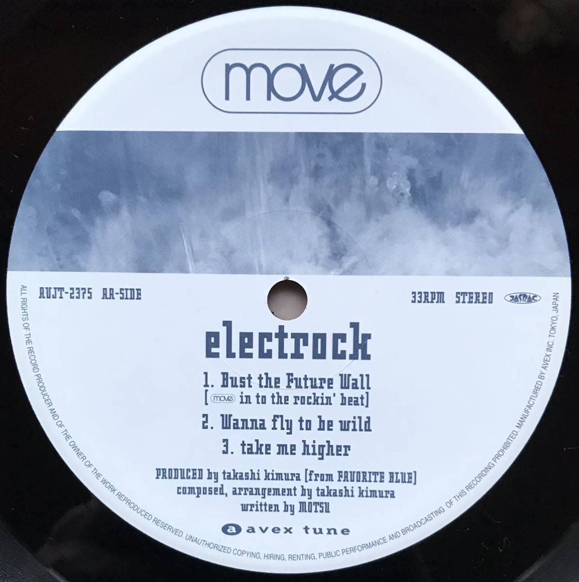 AVEX 国内プロモ Move / Electrock m.o.v.e t-kimura 木村貴志 M-Tech Motsu 瀬川 素公 ...