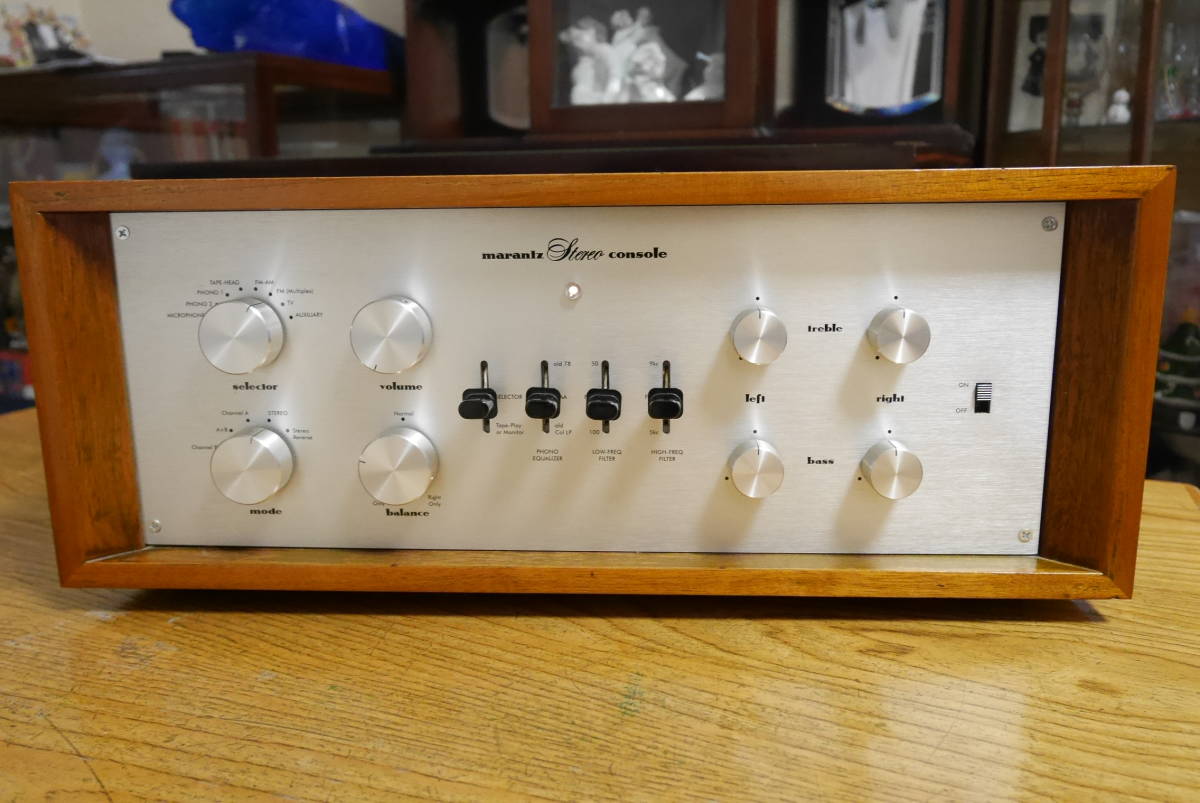Marantz Model7 7 7c replica 復刻品 マランツ #7 極上 ウッドケース付 Marantz7 真空管アンプ 真空管6本付 内3本はムラード(本体)｜売買された ...