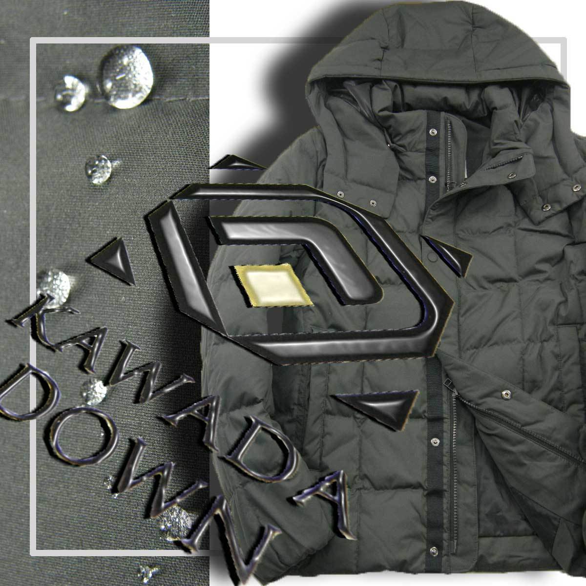 ナノユニバース × 河田 撥水 MINOTECH フーデッド ダウン チャコール M 320862 nano UNIVERSE KAWADA DOWN(Mサイズ)｜売買されたオークション情報 ...