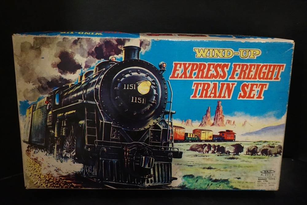 HAJI製 WIND-UP EXPRESS FREIGHT TRAIN SET 倉庫品 昭和 レトロ ブリキ 鉄道 乗り物 日本製(鉄道)｜売買されたオークション情報、yahooの商品情報を ...