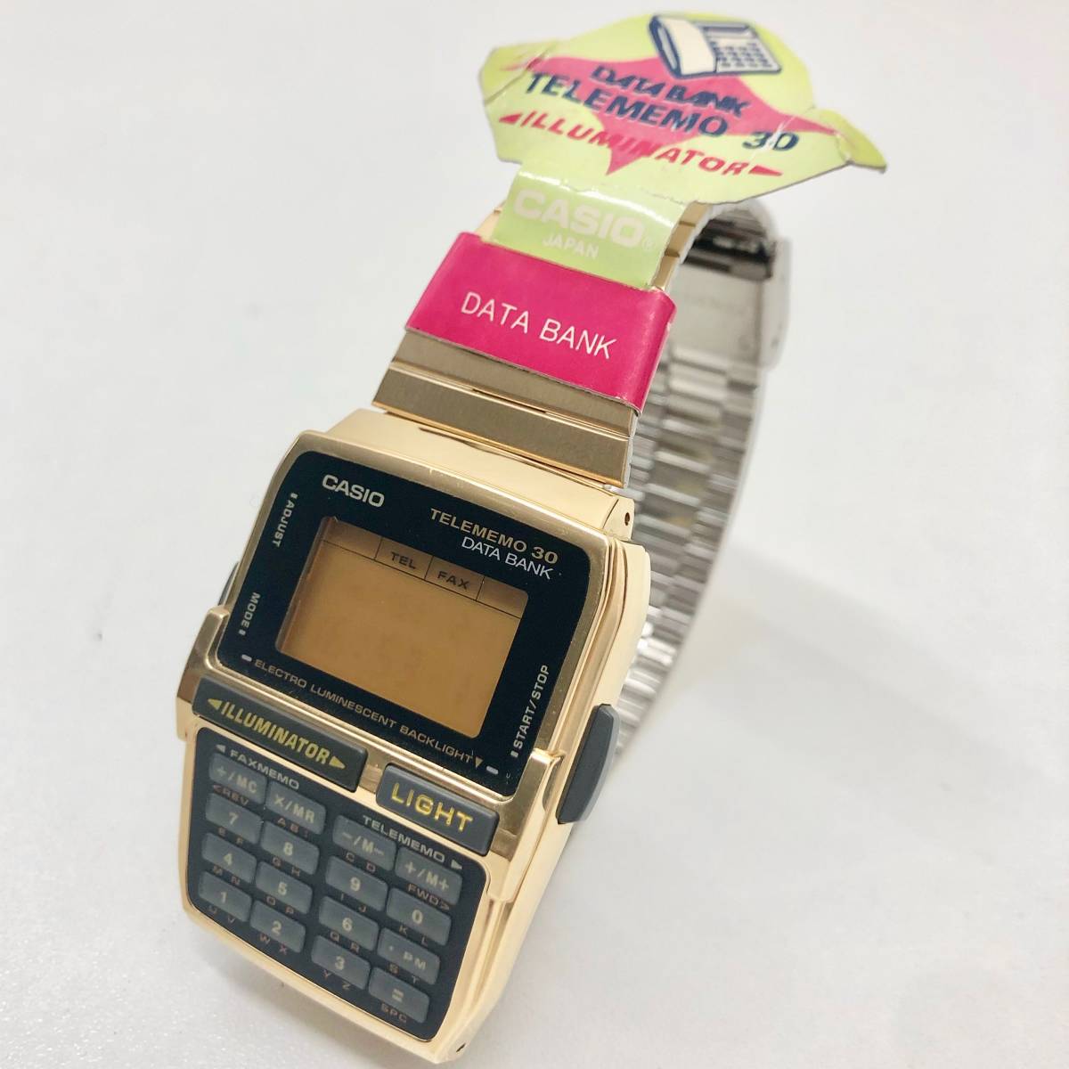 Casio カシオ データバンク テレメモ30/data bank Telememo 30 DBC-300 電池交換済み(データバンク)｜売買 ...