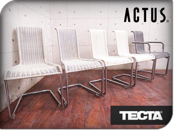 TECTA ACTUS取扱い D21 プラスチックコード カンチレバー ダイニングチェア5脚セット 71万 sww2681a(ダイニングチェア)｜売買されたオークション情報、yahooの商品 ...