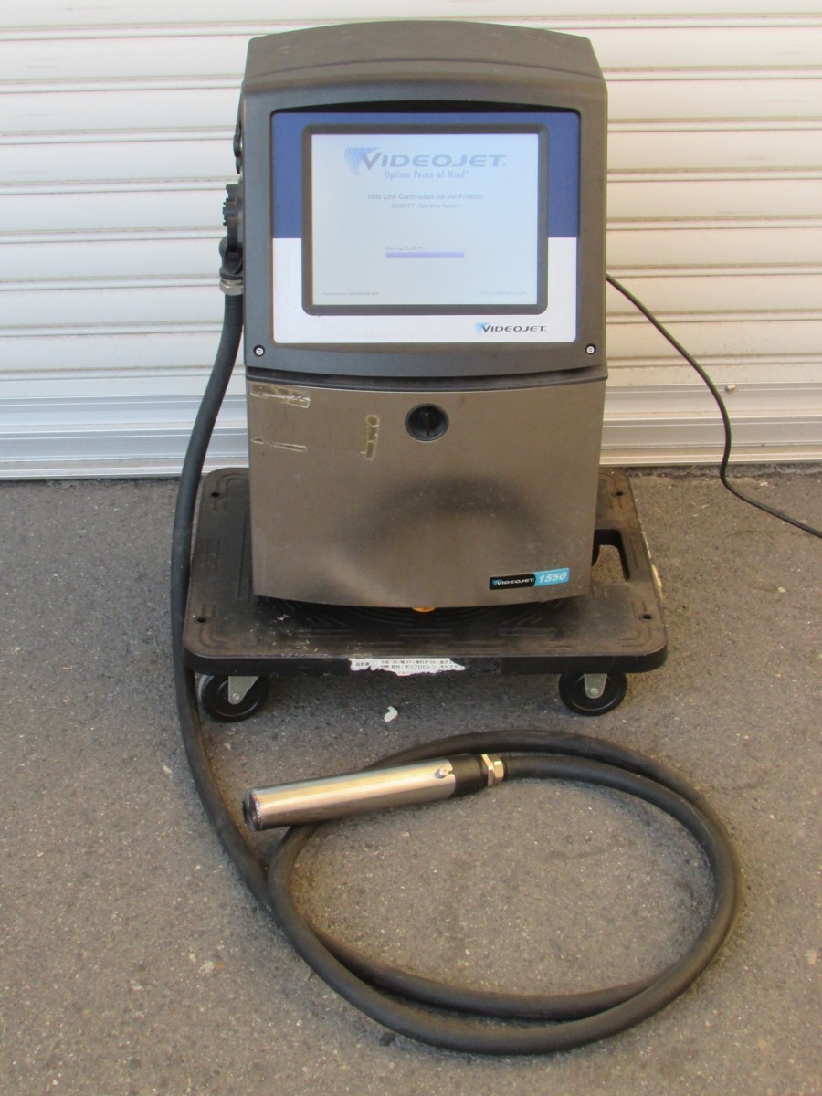 現状品 Videojet 1550 産業用インクジェットプリンタ 通電のみ(インクジェットプリンタ)｜売買されたオークション情報、yahooの ...