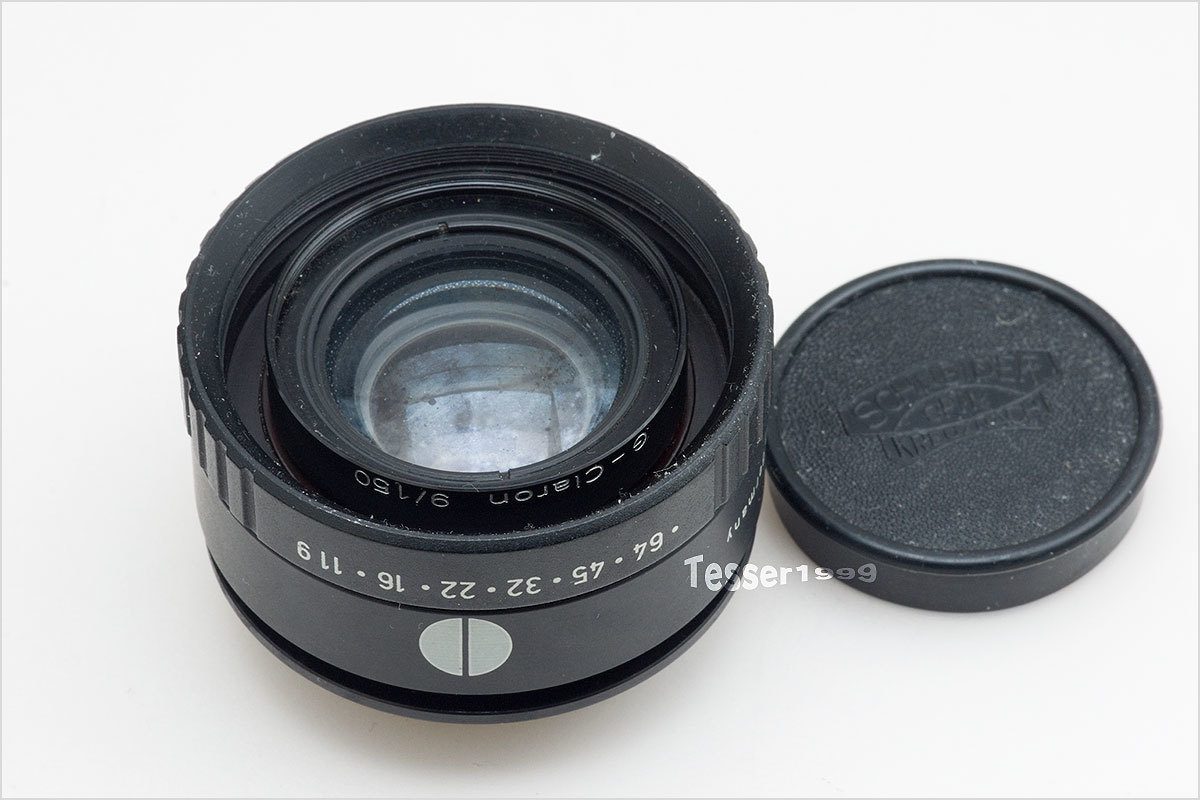 Schneider シュナイダー G-Claron 9/150 曇っていますの ジャンク 管理番号0222(大判、中判カメラ用)｜売買された ...
