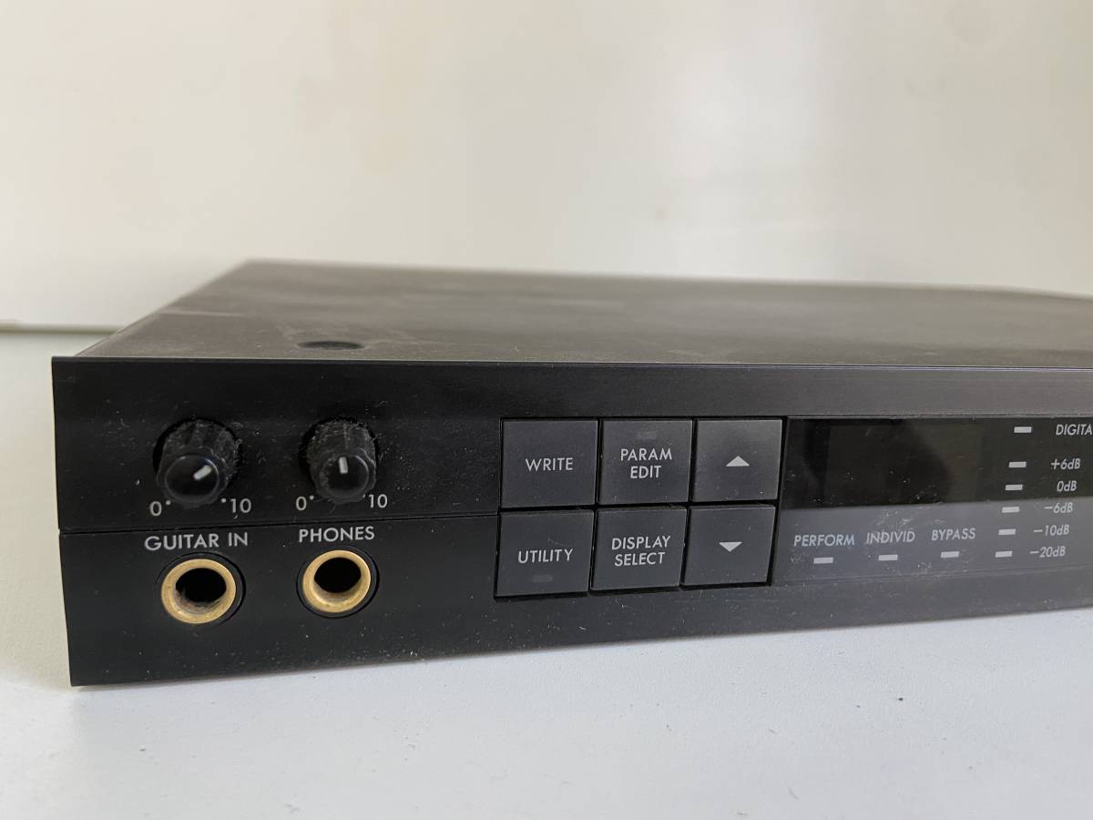 ⑨ KORG コルグ マルチエフェクター A2 本体のみ PERFOMANCE SIGNAL PROCESSOR 音響機器 音楽 通電確認済み ...