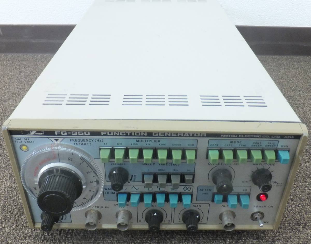 1円スタート IWATSU 岩通 岩崎通信機 FUNCTION GENERATOR FG-350 ファンクションジェネレータ(アマチュア無線)｜売買されたオークション情報、yahooの商品情報 ...