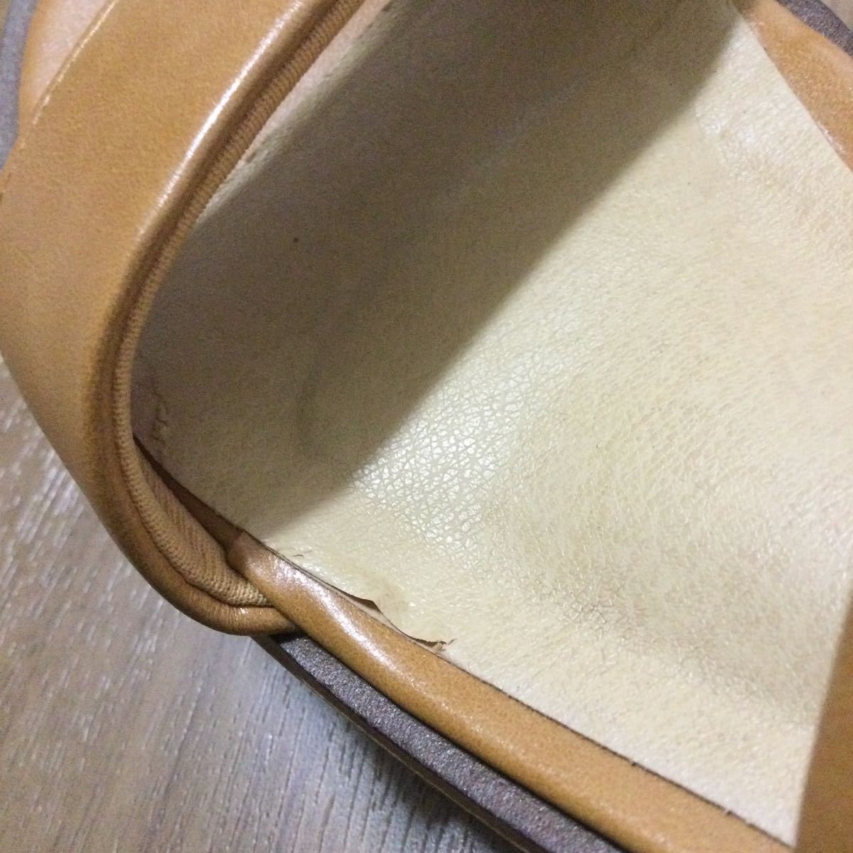 RANDA ランダ 厚底 サンダル フェイクレザー キャメル M P07(23.0cm)｜売買されたオークション情報、yahooの商品情報をアーカイブ公開 - オークファン（aucfan.com）