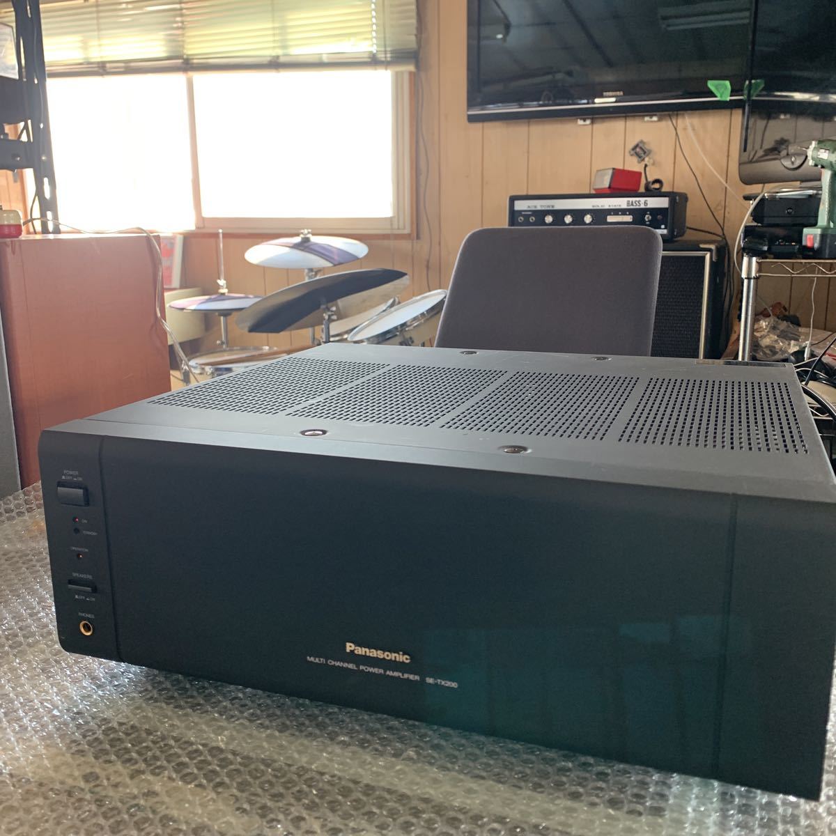 Panasonic SE-TX200 パワーアンプ オーディオ機器 音楽機材 パナソニック(その他)｜売買されたオークション情報、yahooの ...