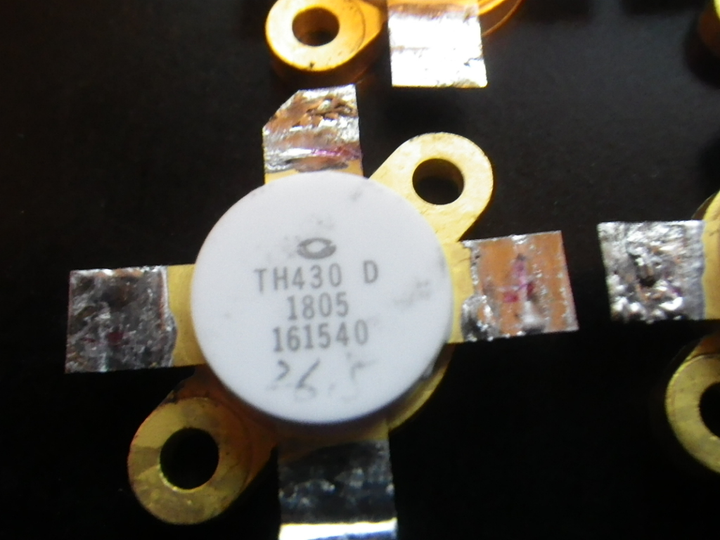 有り HF帯用パワートランジスタ TH430 完動品 4個セット No.2(トランジスタ)｜売買されたオークション情報、yahooの商品情報を ...