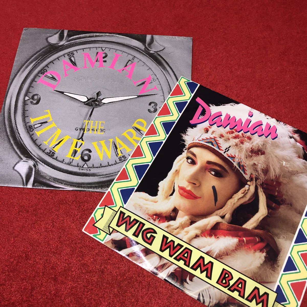 12” Damian ダミアン 12インチ2枚 PWL Remix Time Warp + Wig Wam Bam タイムワープ(ユーロビート)｜売買されたオークション情報、yahooの商品 ...