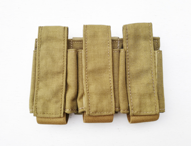 実物 米軍放出品 EAGLE MLCS トリプル 40mm グレネードポーチ KH seals devgru marsoc m79 m203 21a11(マガジンポーチ)｜売買された ...