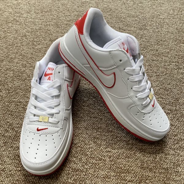 A76 NIKE AIR ナイキ スニーカー 26.5cm AF-7 ホワイト×レッド 白×赤 メンズシューズ 現状品(26.5cm)｜売買されたオークション情報、yahooの商品情報を ...