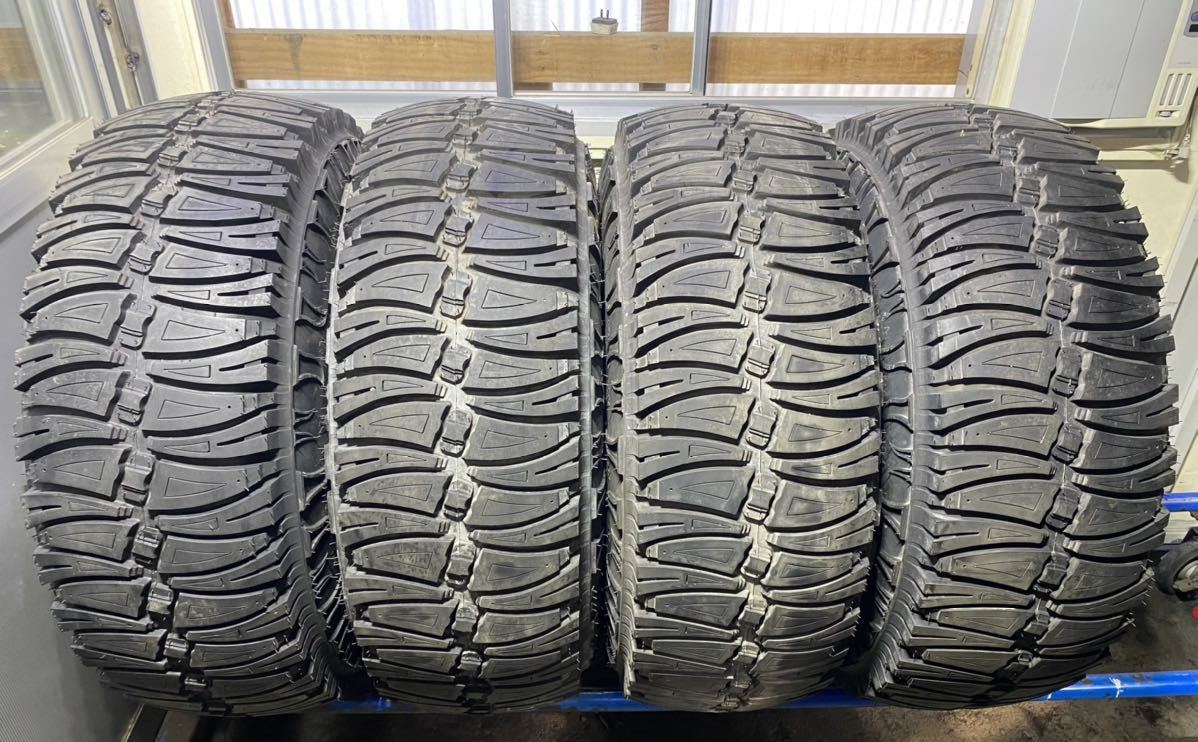 35×12.50R16LT M＋S TRXUS STS INTERCO アルミホイール付き PCD139.7 16×1.0 オフセット-38 ...