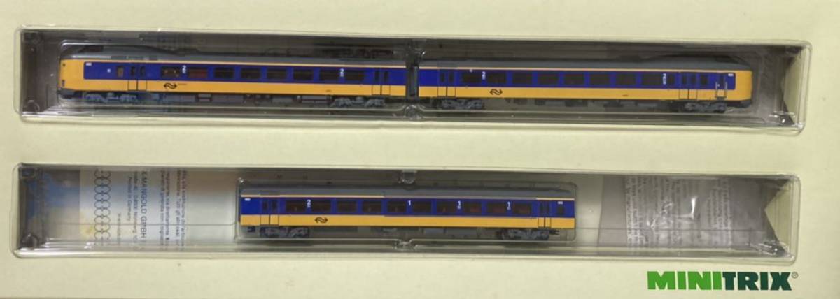 MINITRIX #12829 NS オランダ国鉄 インターシティー用急行電車 ICM4000型 KOPLOPE(外国車輌)｜売買された ...