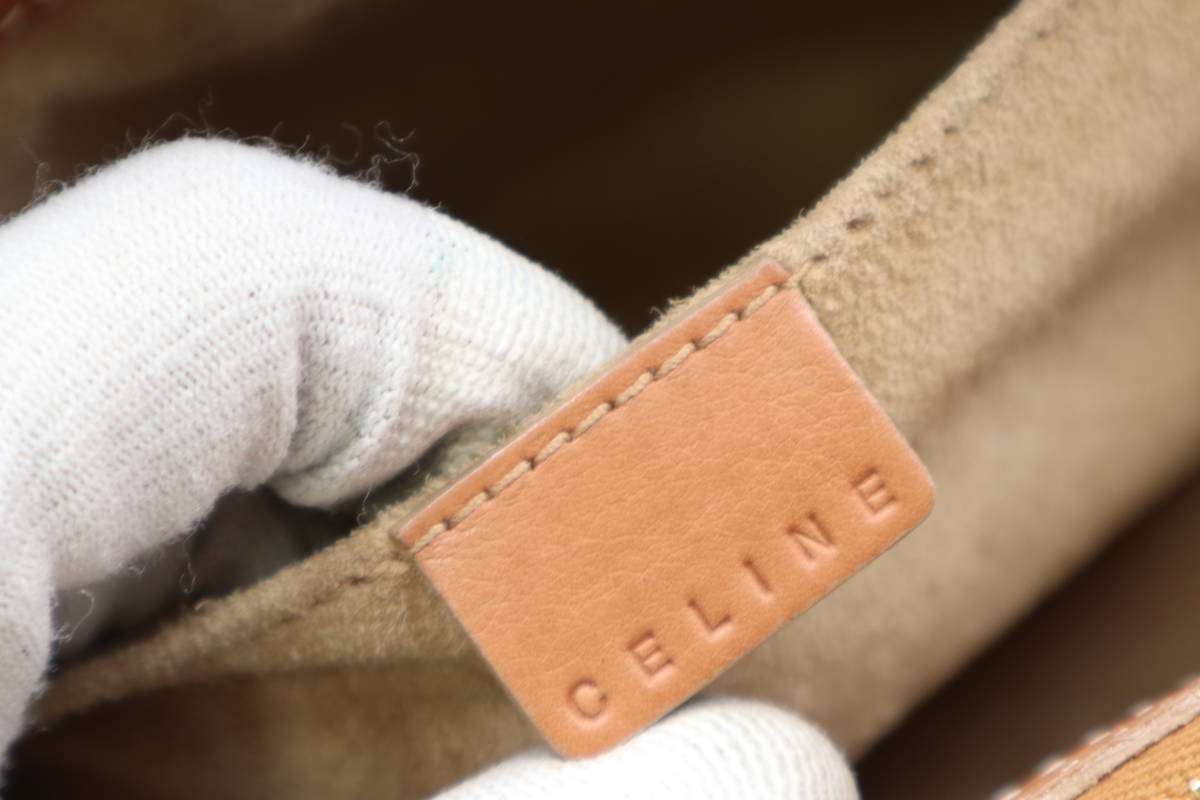 CELINE セリーヌ ブギーバッグ ハンドバッグ レザー ブラウン ステッチ CE00/34(ハンドバッグ)｜売買されたオークション情報、yahooの商品情報をアーカイブ公開 ...