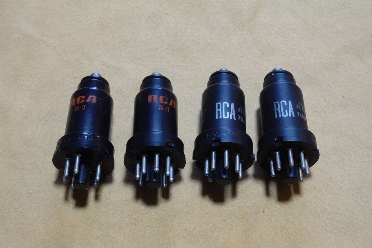 RCA 6J7 4本(真空管)｜売買されたオークション情報、yahooの商品情報をアーカイブ公開 - オークファン（aucfan.com）