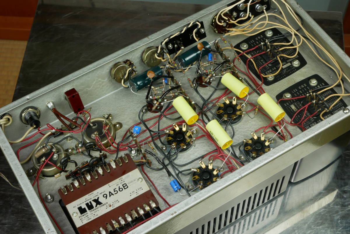 LUXMAN LUXKIT KMQ7 6L6GC pp 真空管パワーアンプ プロによるメンテナンス済み 音が違います(本体)｜売買された ...