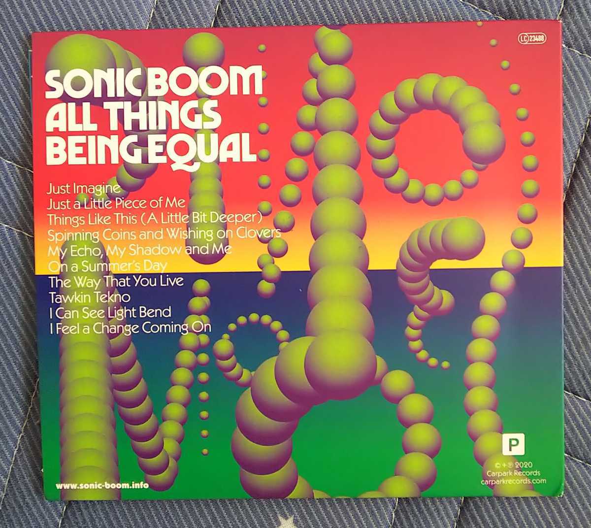 SONIC BOOM All THINGS BEING EQUAL 品CD 輸入版(ロック、ポップス（洋楽）)｜売買されたオークション情報、yahooの商品情報をアーカイブ公開 ...