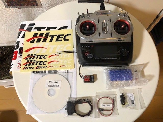 ハイテック Hitec Flash 8 プロポ モード1 と Maxima6 受信機 セット(プロポセット)｜売買されたオークション情報 ...