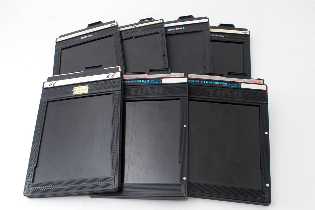 4X5 Inch Cut Film back 7Pieces 4×5インチ 大判カメラ フィルムバック 7枚セット(大判)｜売買された ...