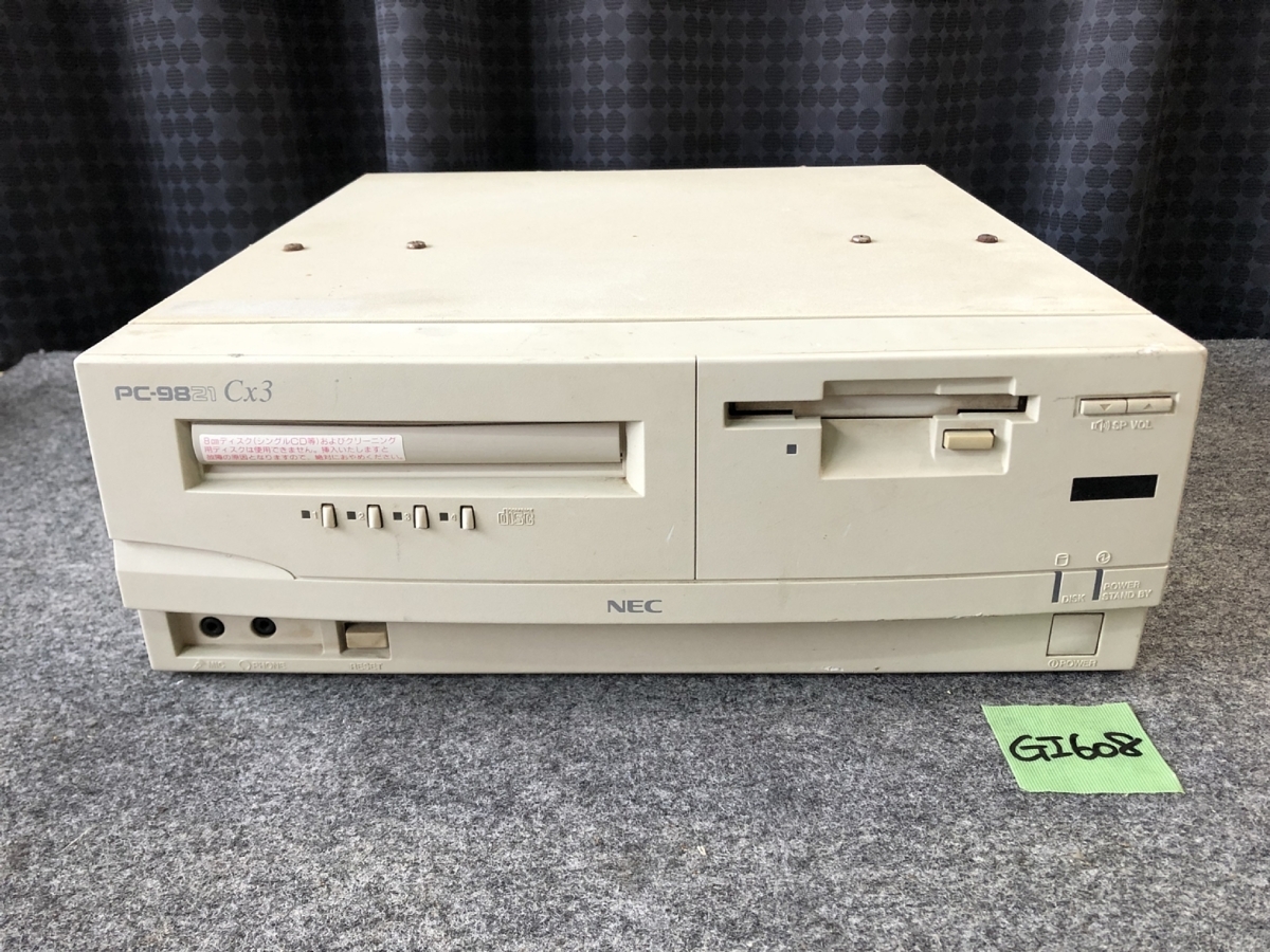 送1000円 NEC PC-9821Cx3/S7M modelA P100/RAM47.6MB/HDD1.6GB MIDIサブボードあり ...