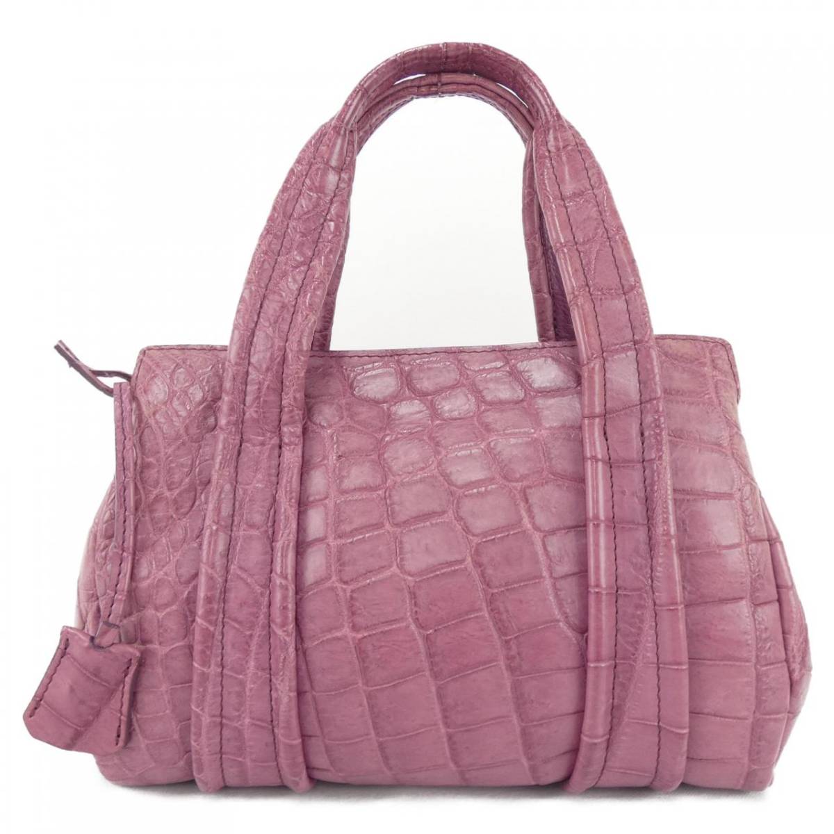 イタリア製 CREATION LUSSET クリエーションルセ 最高級 ワニ革 クロコダイルバッグ 3層構造(クロコダイル)｜売買された ...