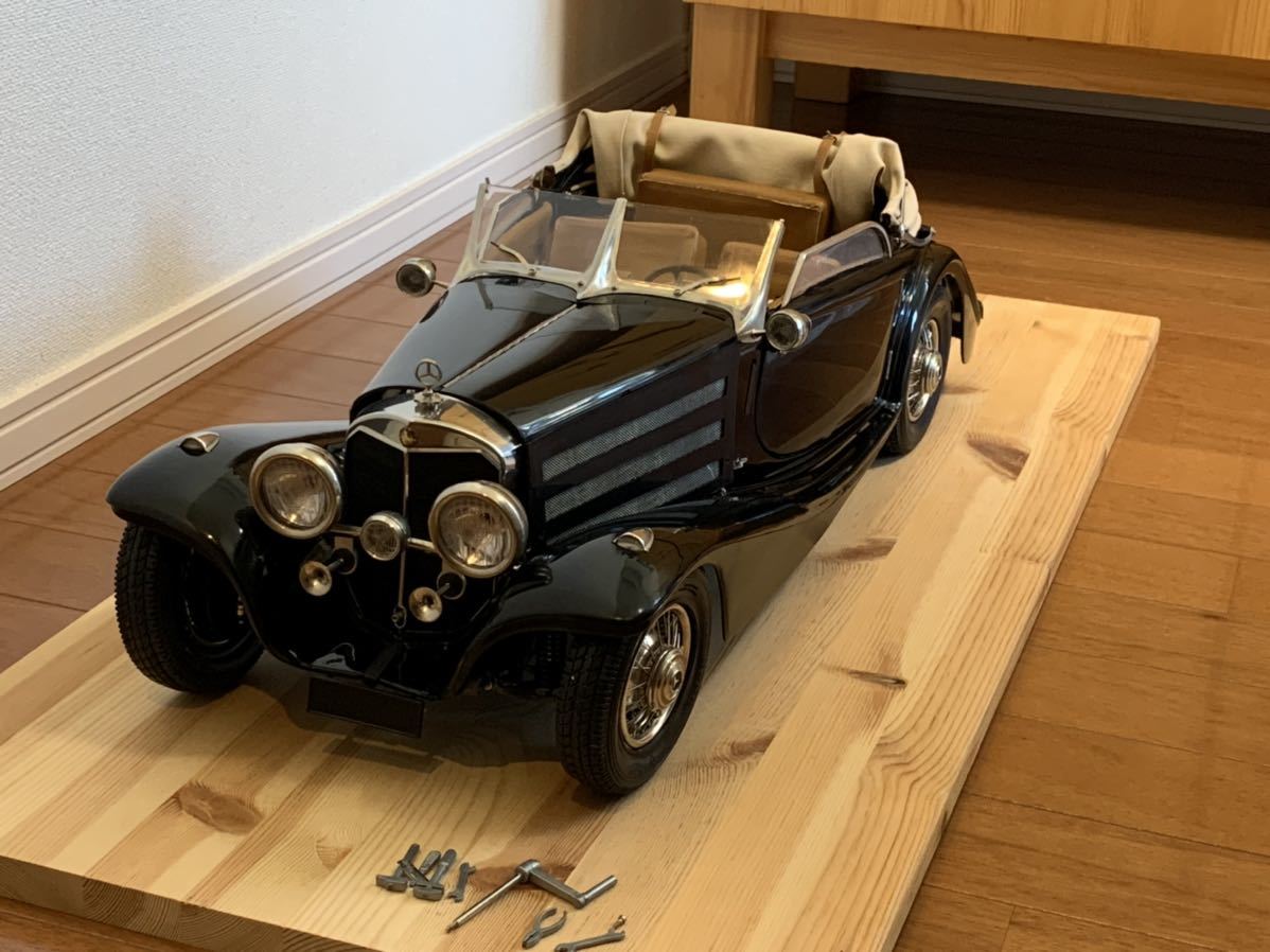 ミニカー ポケール1/8 全長62cm メルセデスベンツ 500K-AK Cabriolet 1935(乗用車)｜売買されたオークション情報、yahooの商品情報をアーカイブ公開 ...