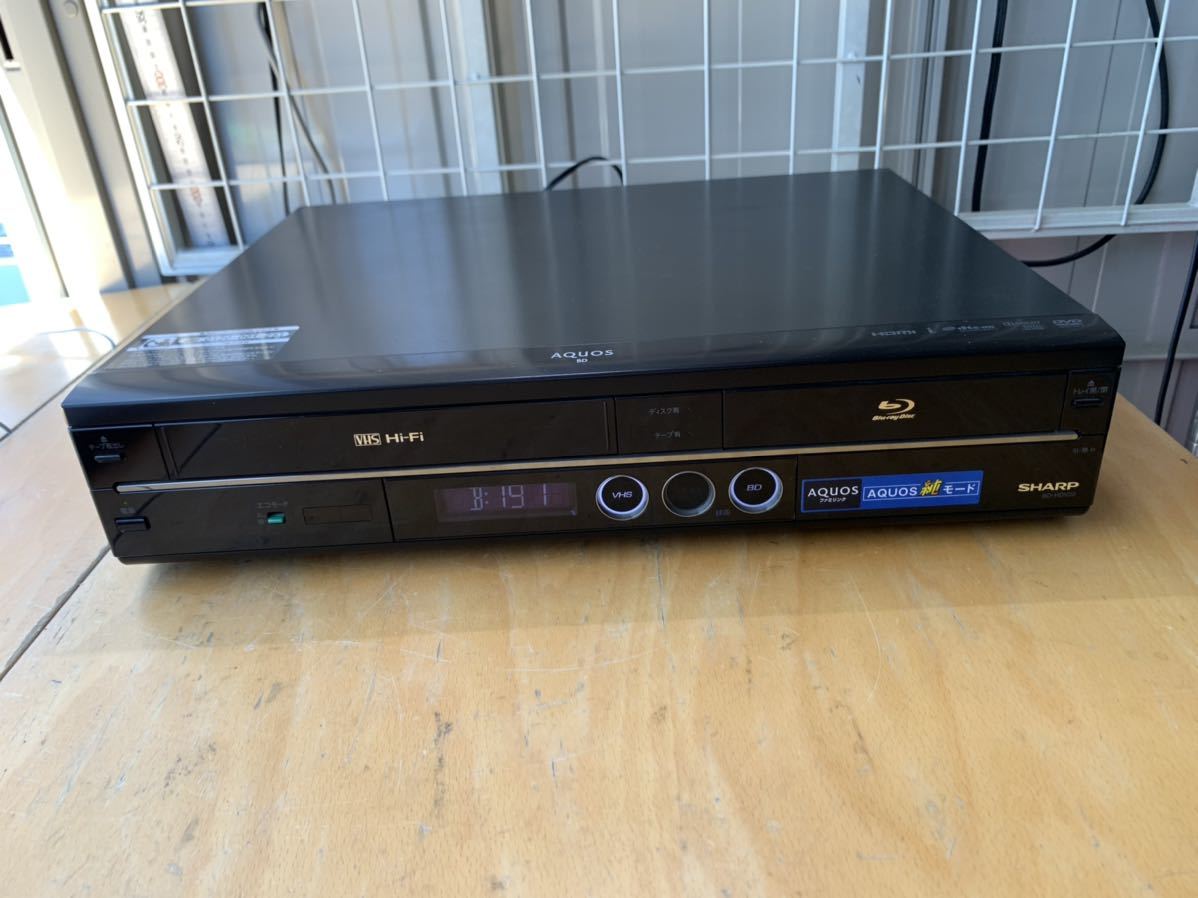 SHARP シャープ VHS DVD HDDBDレコーダー 2008年製BD-HDV22ジャンク品(シャープ)｜売買されたオークション情報 ...