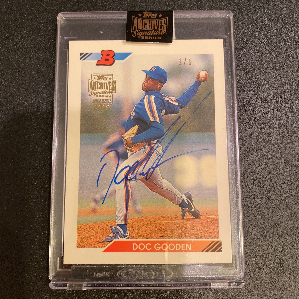 Doc Gooden Dwight Gooden 2021 Topps Archives Signtaures Series Auto 1枚 ...
